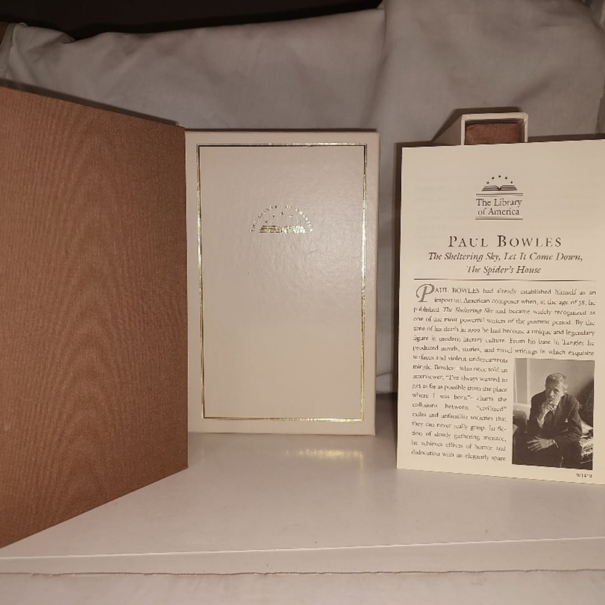2 Paul Bowles Books The Library of America w/Slipcase New by Paul ...