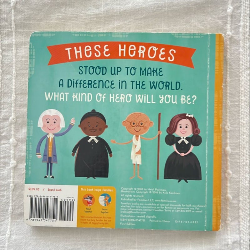 Courageous People Who Changed the World by Heidi Poelman