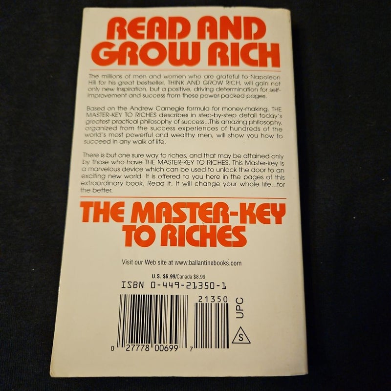 The Master-Key to Riches by Napoleon Hill