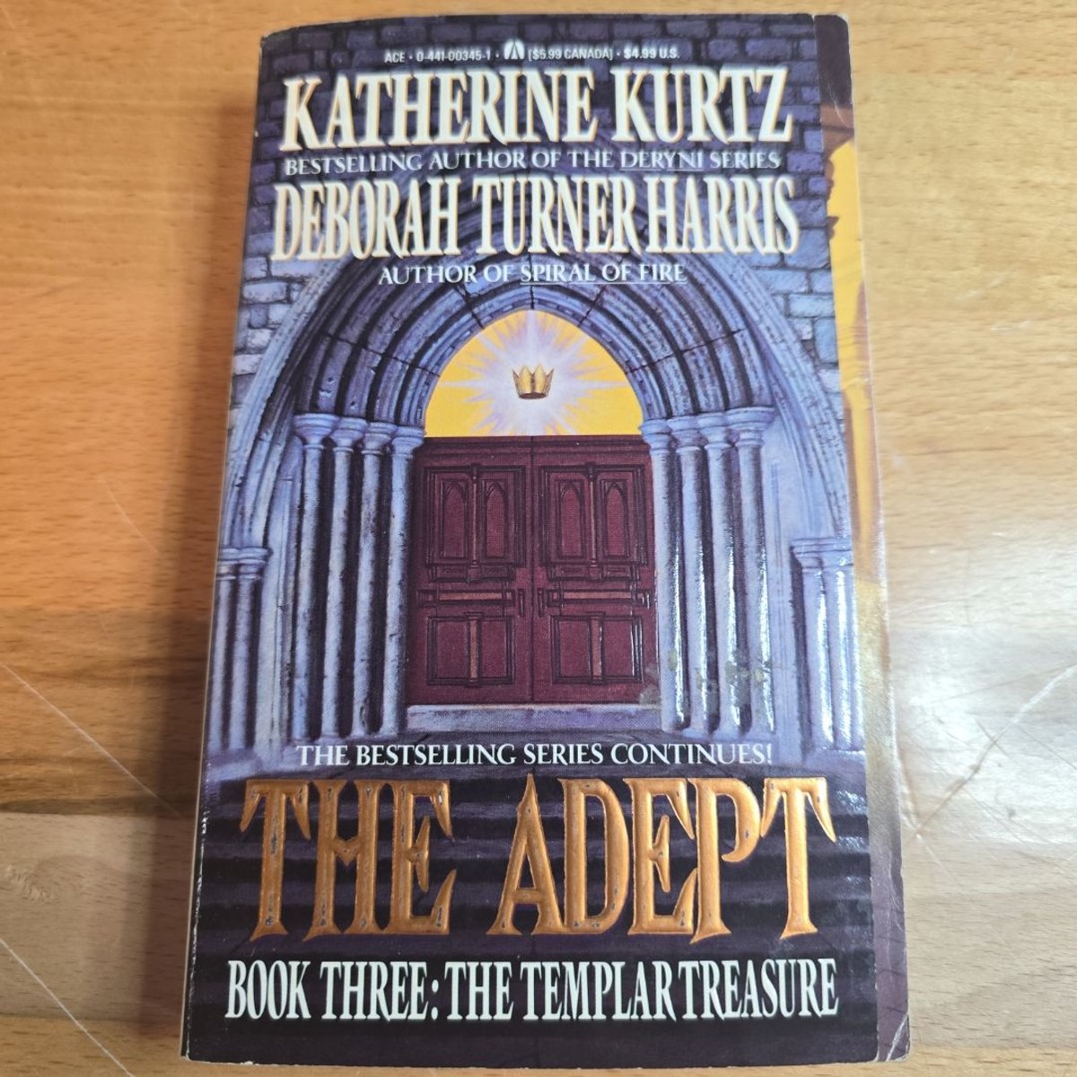 The Adept by Katherine Kurtz, Deborah Turner Harris