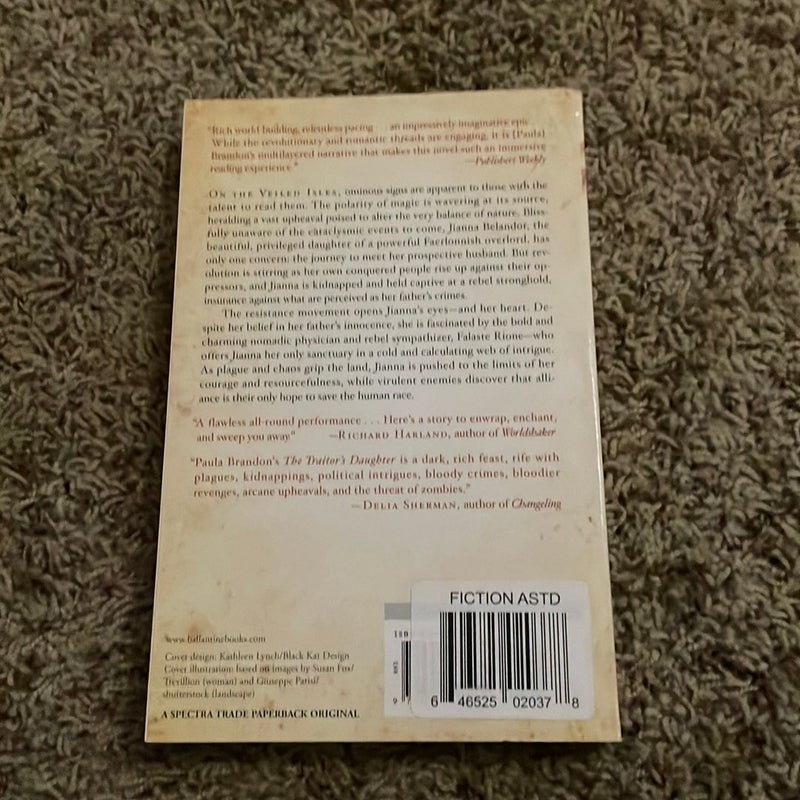 The Traitor's Daughter by Paula Brandon