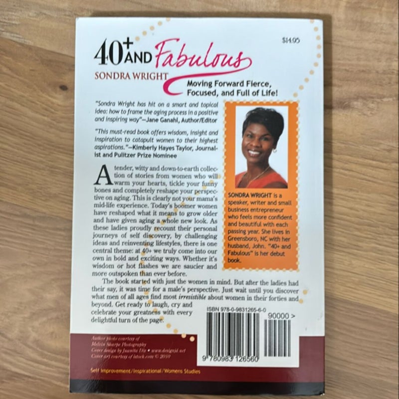 40+ and Fabulous by Sondra Wright