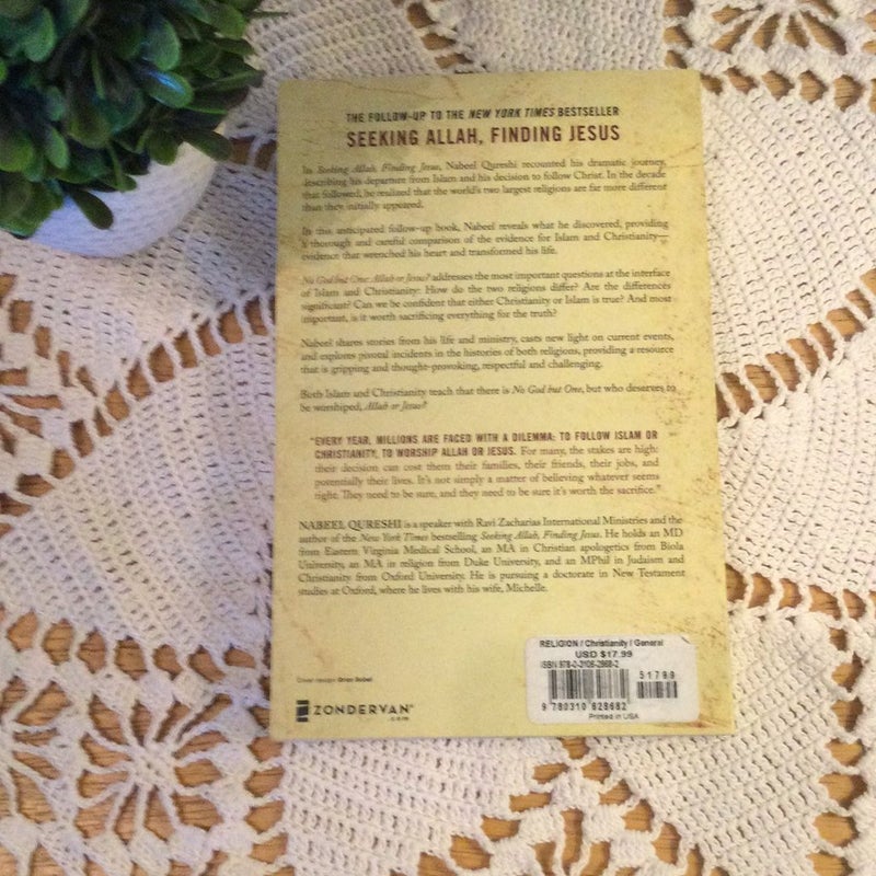 NO GOD BUT ONE Allah or Jesus by Nabeel Qureshi, Paperback | Pangobooks