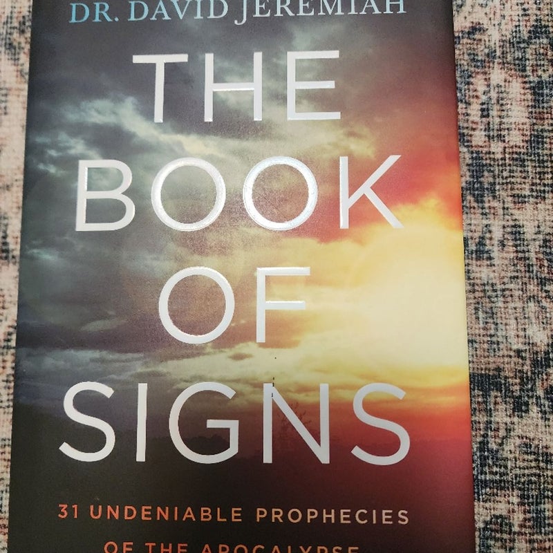 The Book of Signs by David Jeremiah, Hardcover | Pangobooks