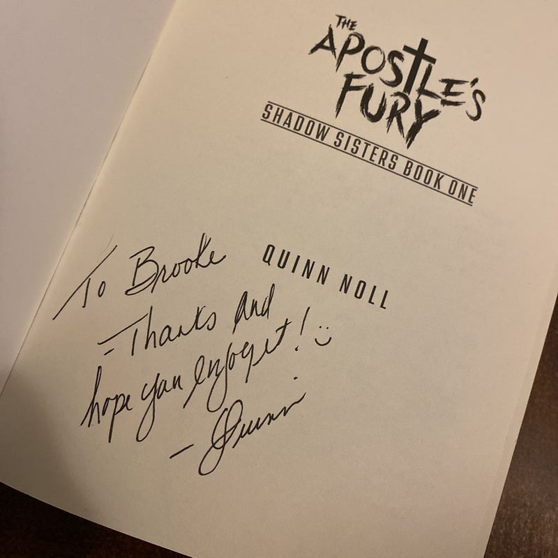 The Apostle's Fury by Quinn Noll