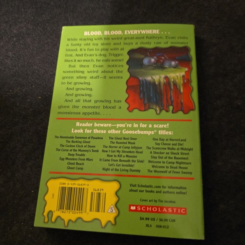 Monster Blood by R. L. Stine