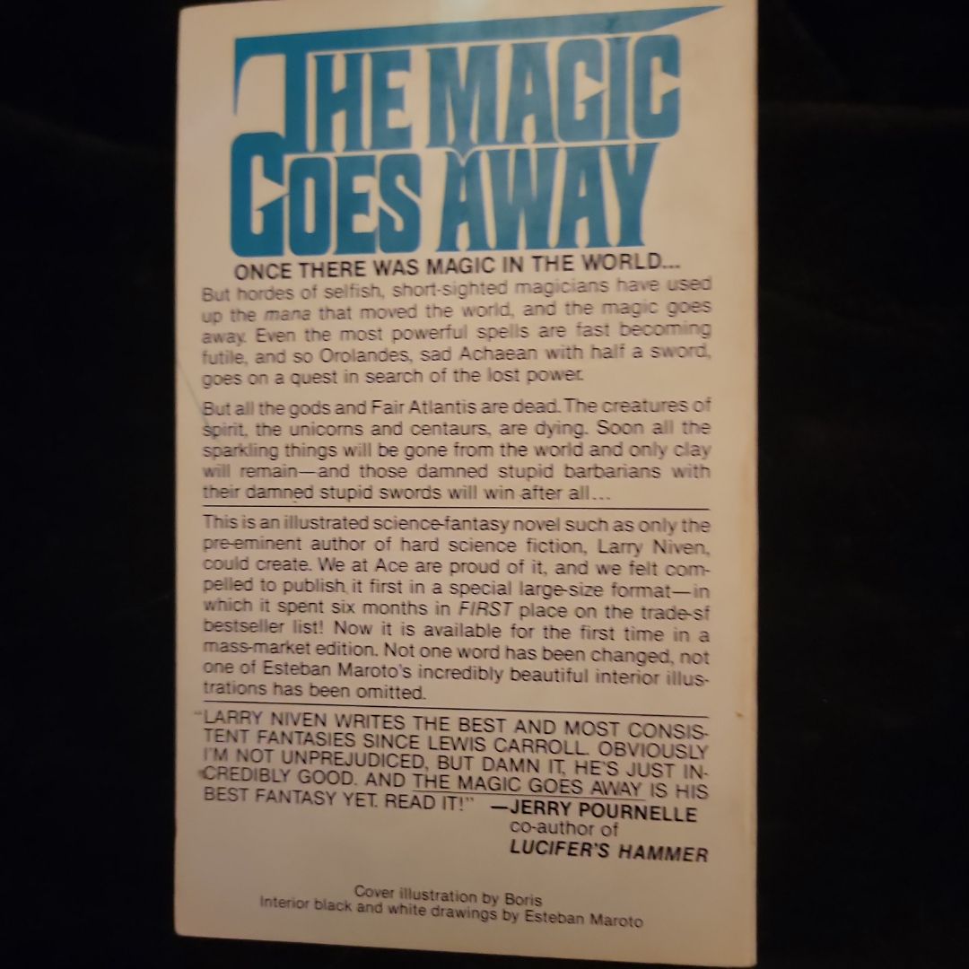 The Magic Goes Away by Larry Niven, Paperback | Pangobooks