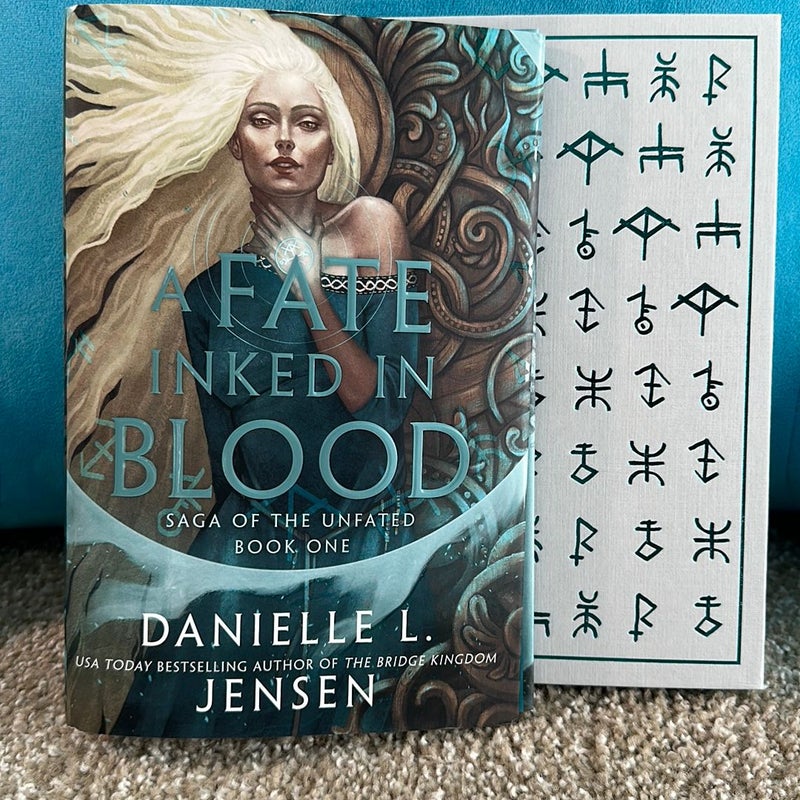 A Fate Inked in Blood by Danielle L. Jensen, Hardcover | Pangobooks