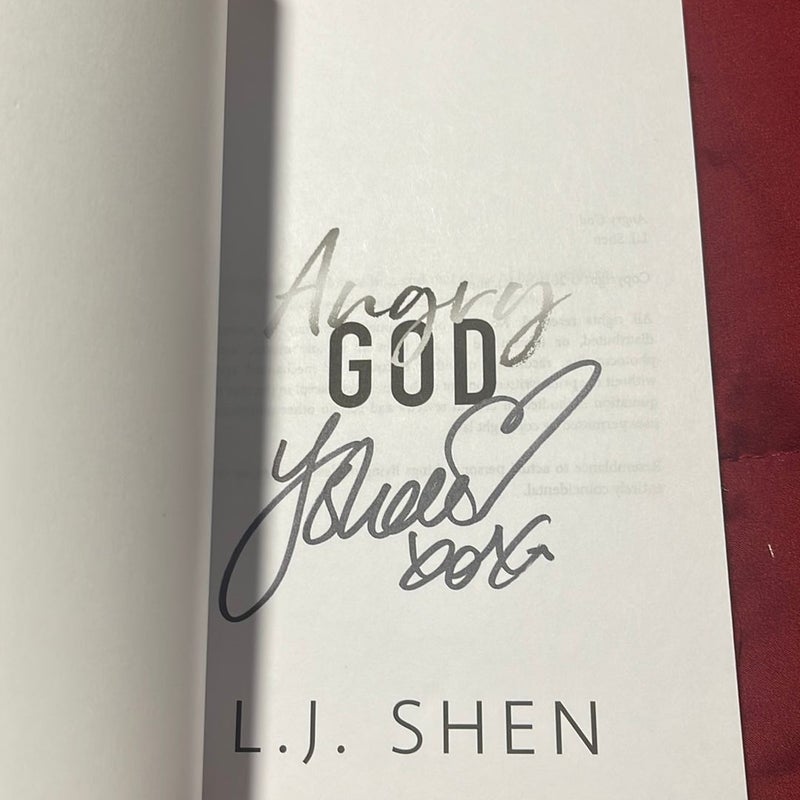Angry God by L. J. Shen, Paperback | Pangobooks
