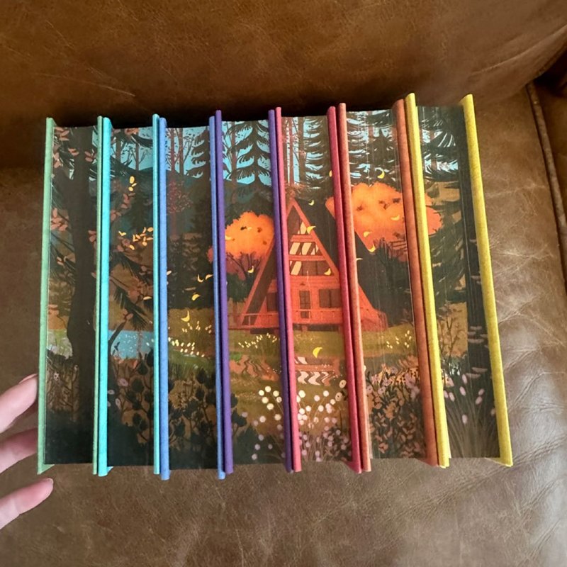 Illumicrate Bergman Brothers set with art signed by Chloe liese ...