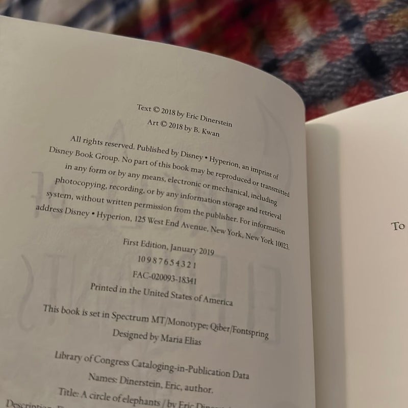 A Circle of Elephants by Eric Dinerstein, Hardcover | Pangobooks