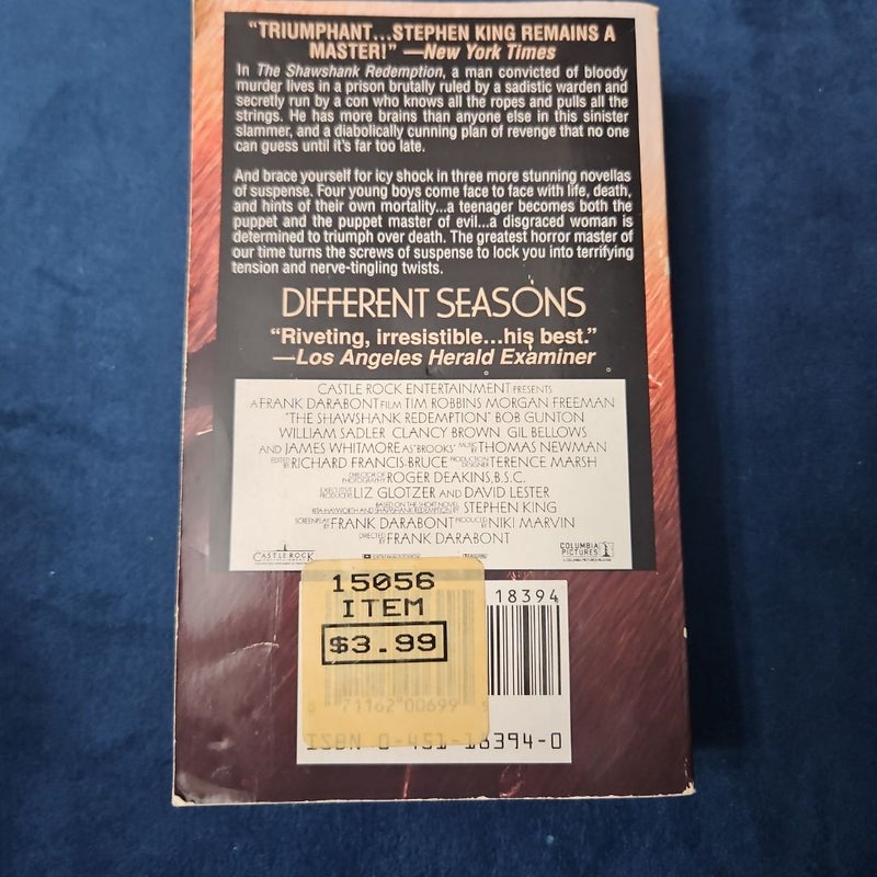 Rita Hayworth and Shawshank Redemption by Stephen King