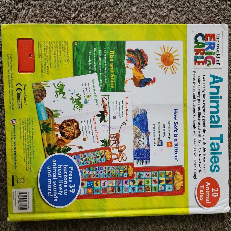 World of Eric Carle: Animal Tales Sound Book by Veronica Wagner