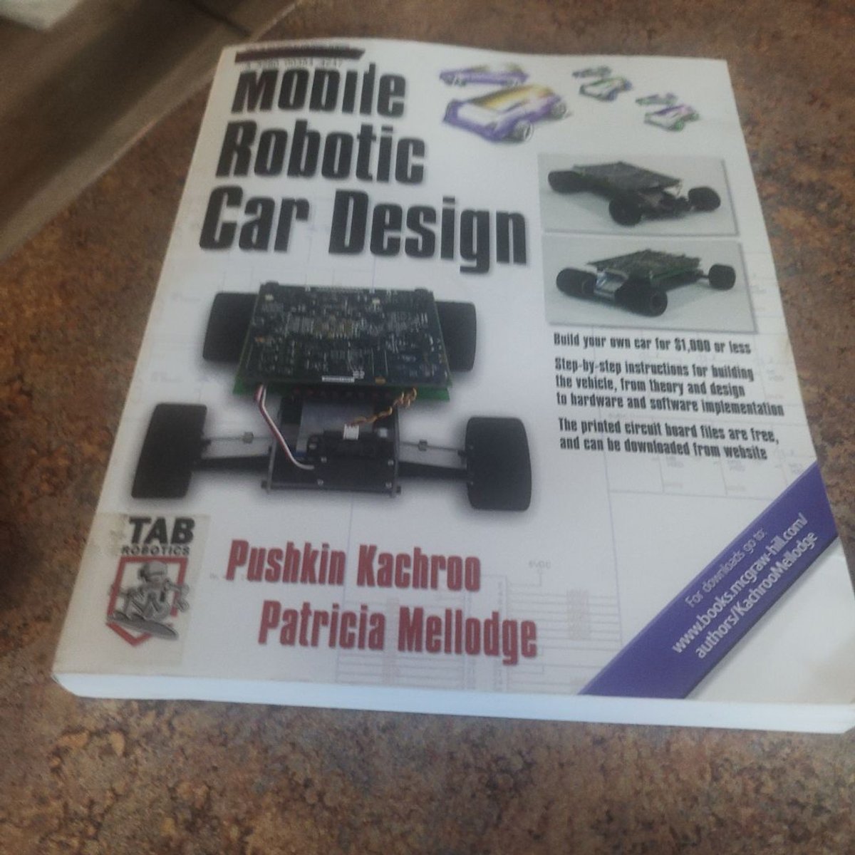 Mobile Robotic Car Design by Pushkin Kachroo, Patricia Mellodge