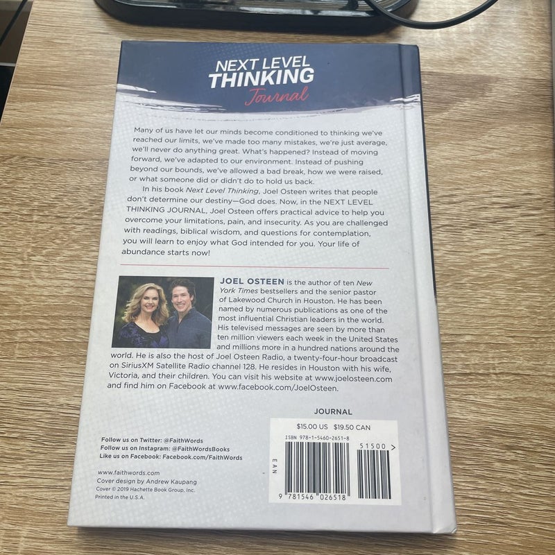 Next Level Thinking Journal