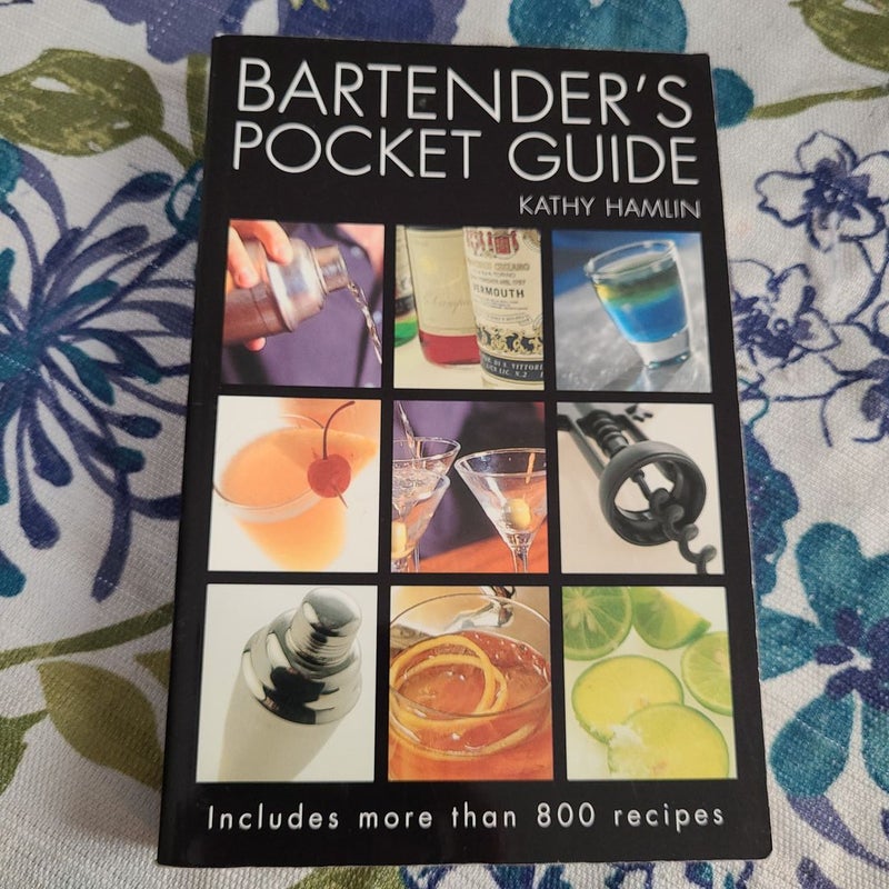 Bartender's Pocket Guide by Kathy Hamlin, Paperback | Pangobooks