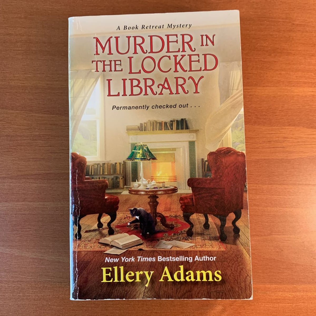 Murder in the Locked Library by E. Adams