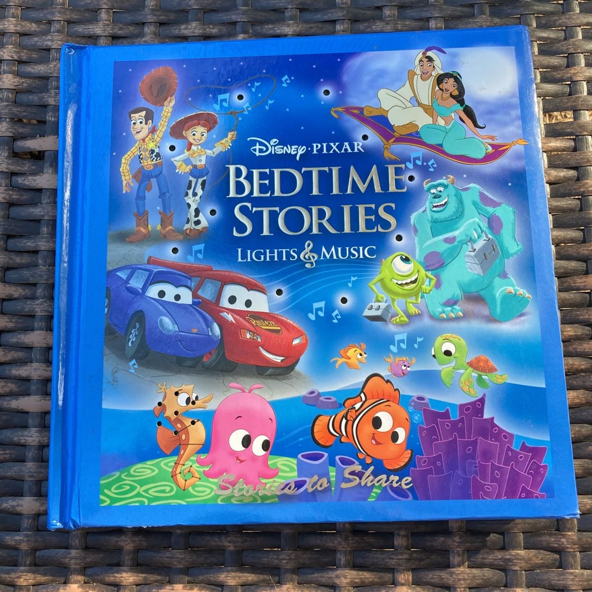 Disney Pixar Bedtime Stories Lights and Music Treasury by Publications ...