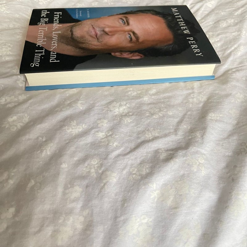 Friends, Lovers, and the Big Terrible Thing by Matthew Perry, Hardcover ...