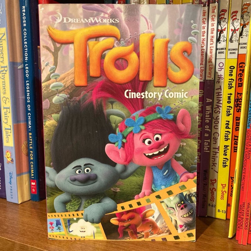 DreamWorks Trolls Cinestory Comic by DreamWorks