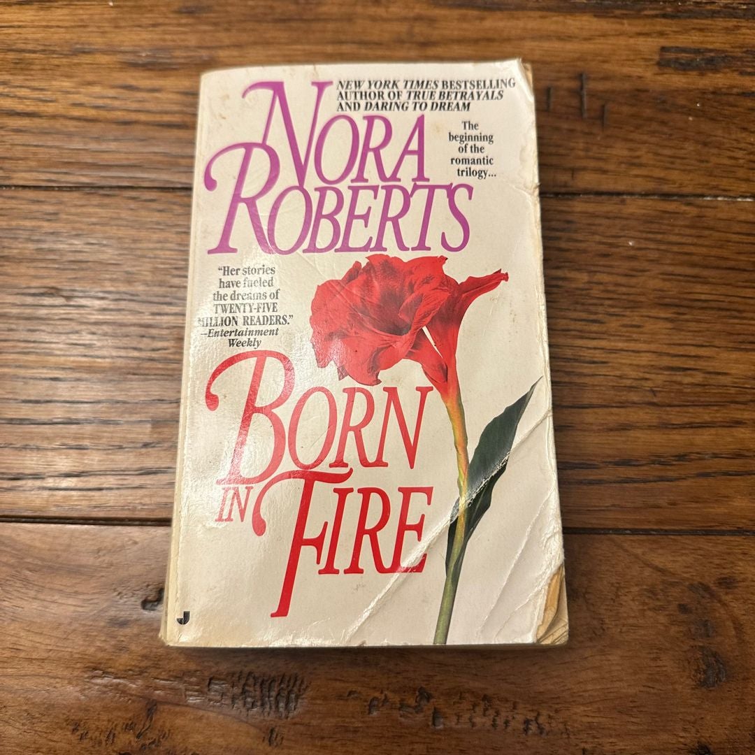 Born in Fire by Nora Roberts, Paperback | Pangobooks