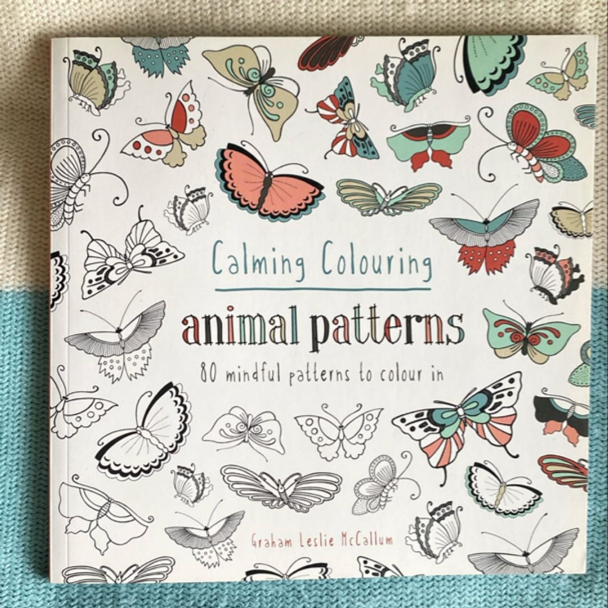 Calming Colouring Animal Patterns by Graham McCallum