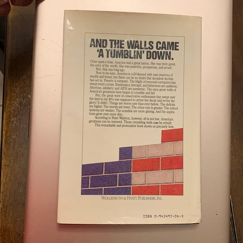 Rebuilding the Walls by Peter Waldron, George Grant