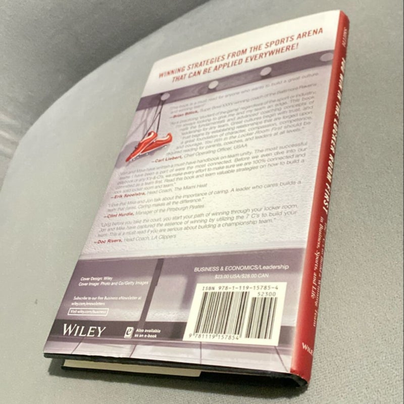You Win in the Locker Room First by Mike Smith, Jon Gordon