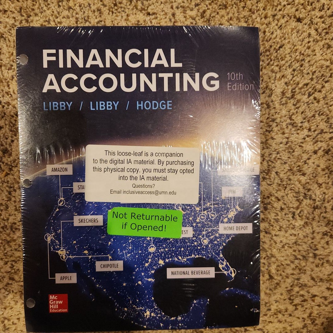 Financial Accounting by Libby and Hodge, Paperback | Pangobooks