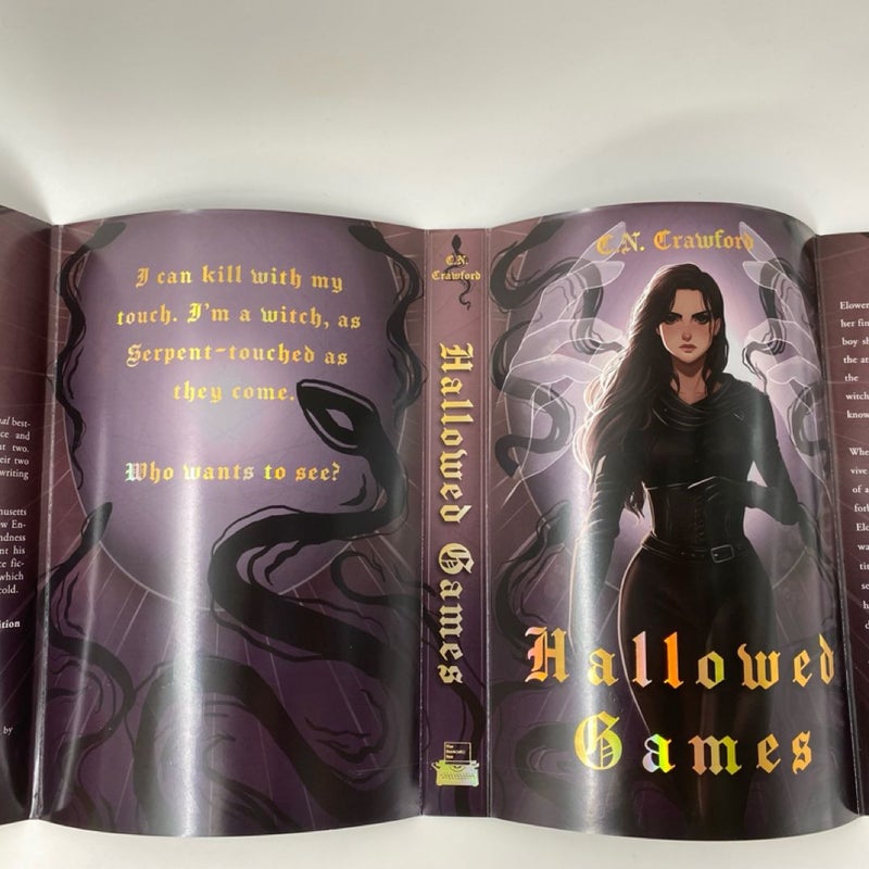 Hallowed Games - Bookish Box by C.N Crawford, Hardcover | Pangobooks