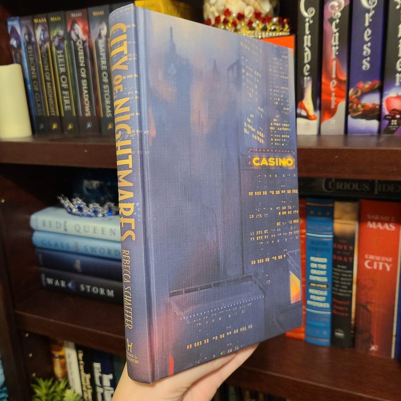 City of Nightmares FAIRYLOOT by Rebecca Schaeffer, Hardcover | Pangobooks