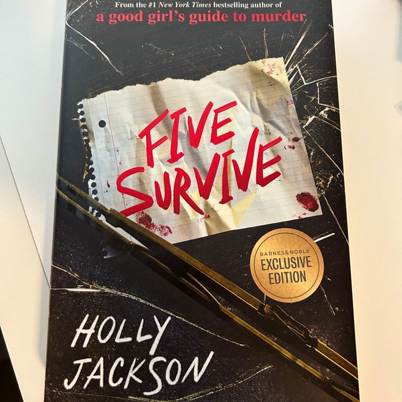 Five Survive by Holly Jackson, Hardcover | Pangobooks