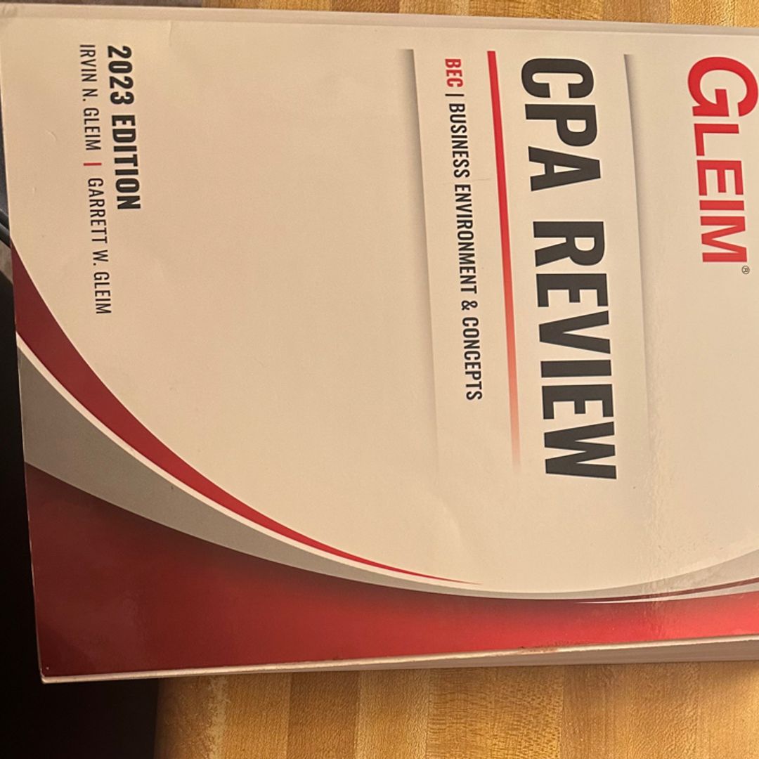 Cpa Bec Acad-2023 by Gleim, Paperback | Pangobooks