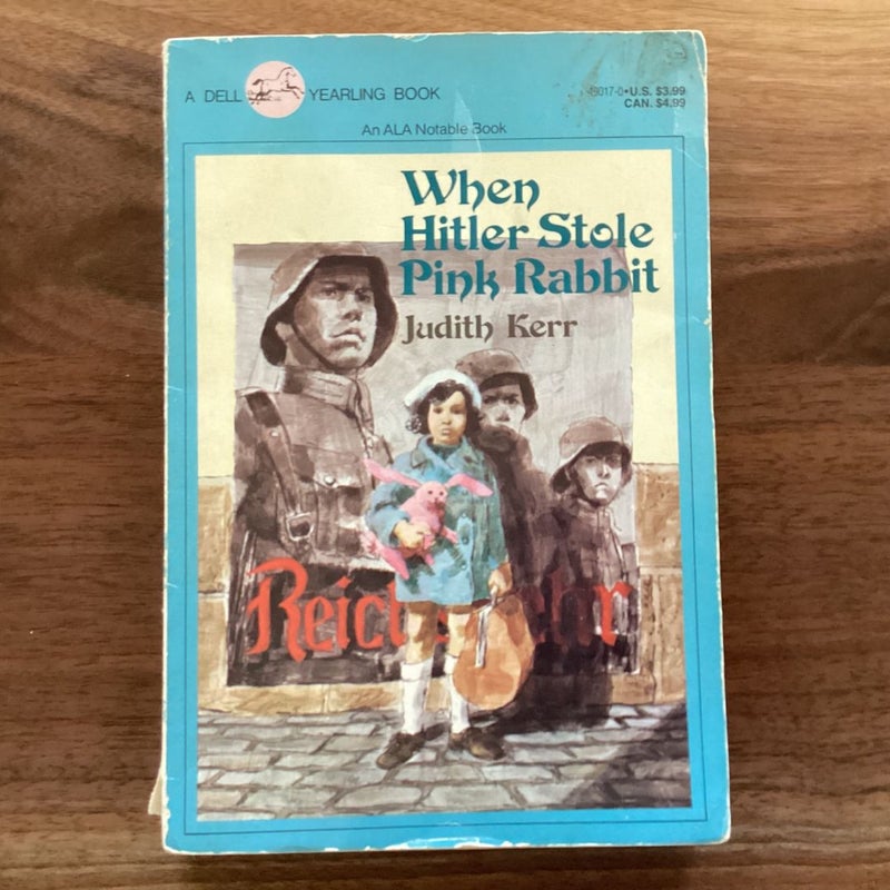 When Hitler Stole Pink Rabbit by Judith Kerr