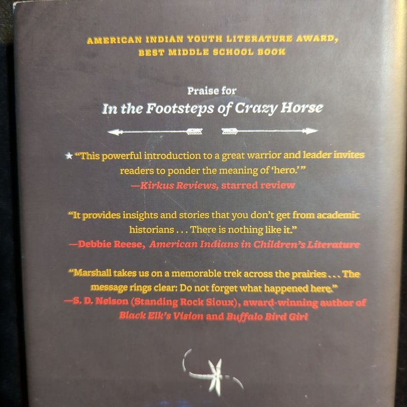 In the Footsteps of Crazy Horse by Joseph Marshall