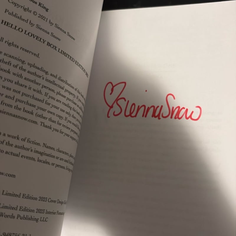 Dangerous King - Hello Lovely Box 2023 SIGNED by , Paperback | Pangobooks