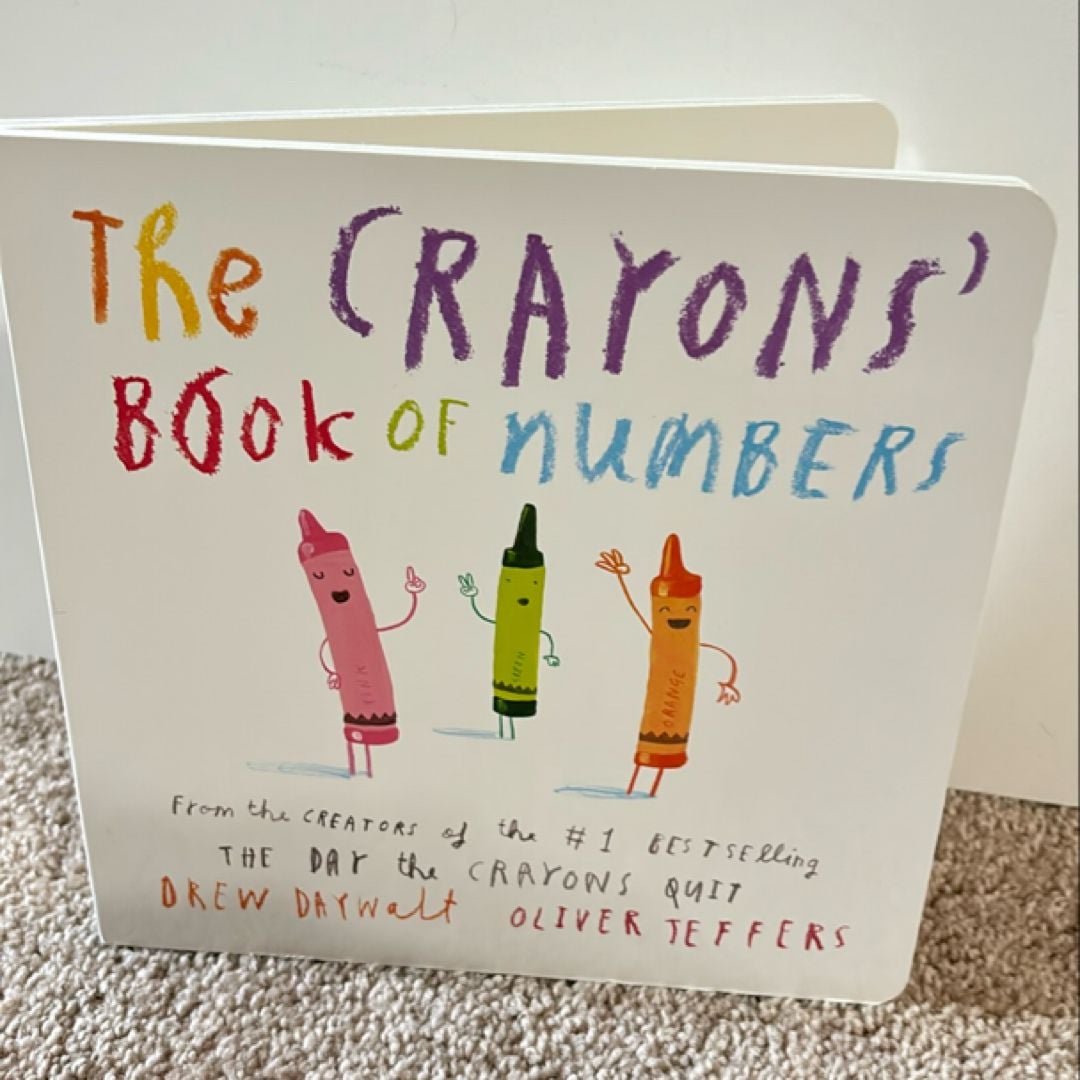 The Crayons Book of Numbers by Drew Daywalt & Oliver Jeffers, Hardcover ...
