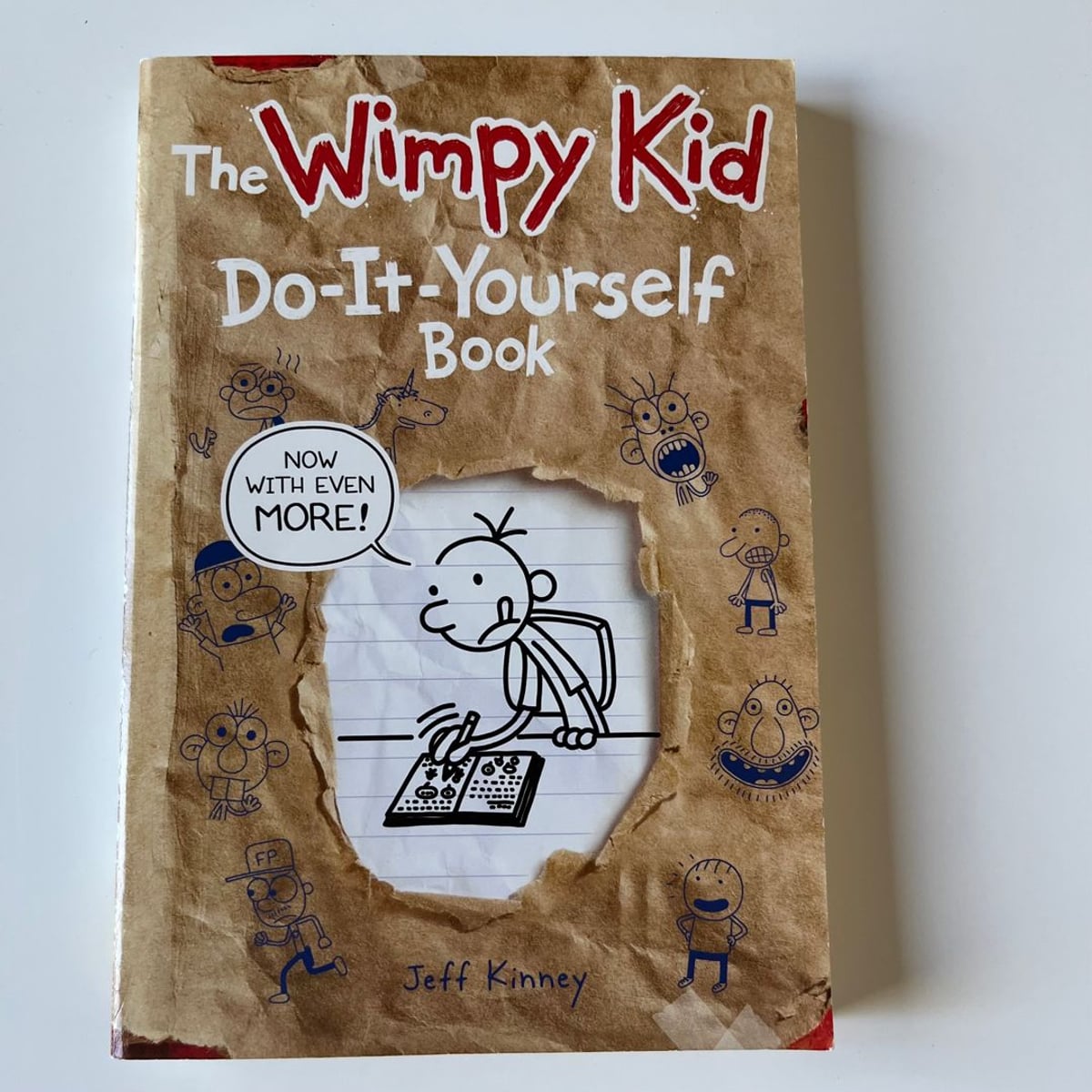 The Wimpy Kid Do-it-yourself Book by Jeff Kinney