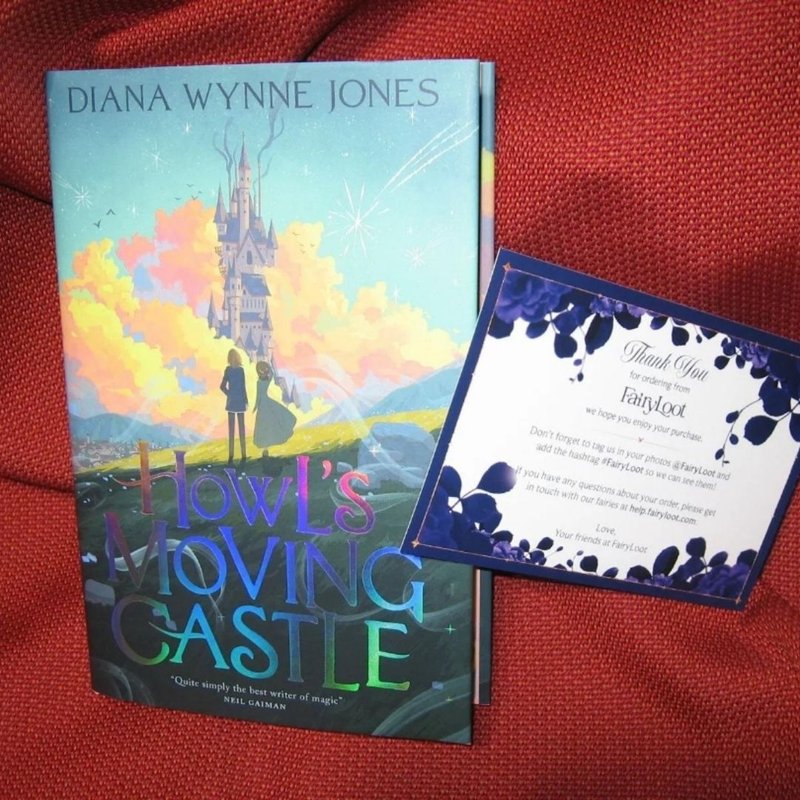 FAIRYLOOT EXCLUSIVE BOOK: HOWL'S MOVING CASTLE, Diana Wynne Jones, NEW ...