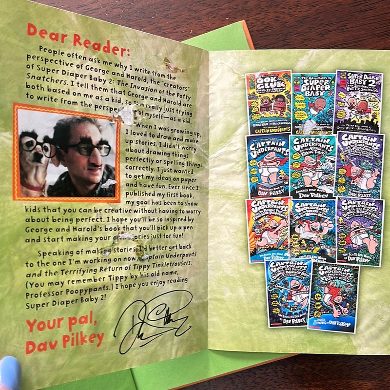 The Adventures of Ook and Gluk, Kung-Fu Cavemen from the Future by Dav Pilkey