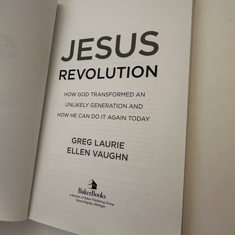 Jesus Revolution by Greg Laurie, Ellen Vaughn