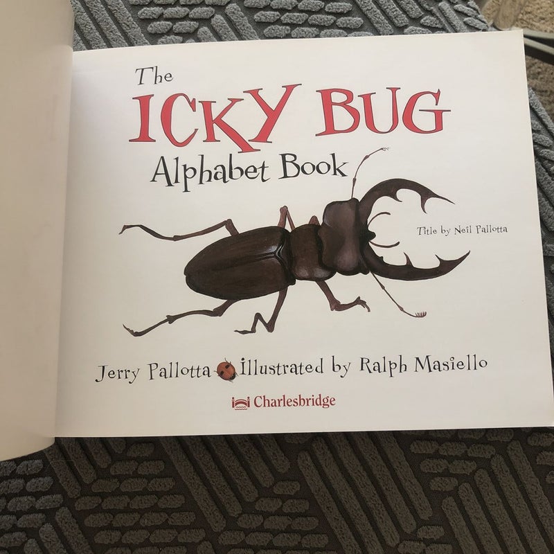 The Icky Bug Alphabet Book by Jerry Pallotta