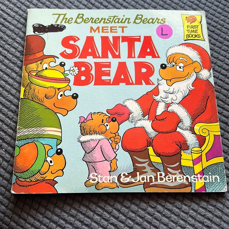 The Berenstain Bears Meet Santa Bear (Deluxe Edition) by Stan ...