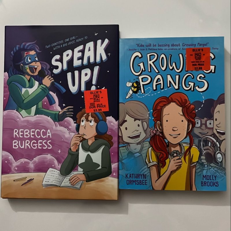 Speak Up! & Growing Pangs by Rebecca Burgess , Paperback | Pangobooks