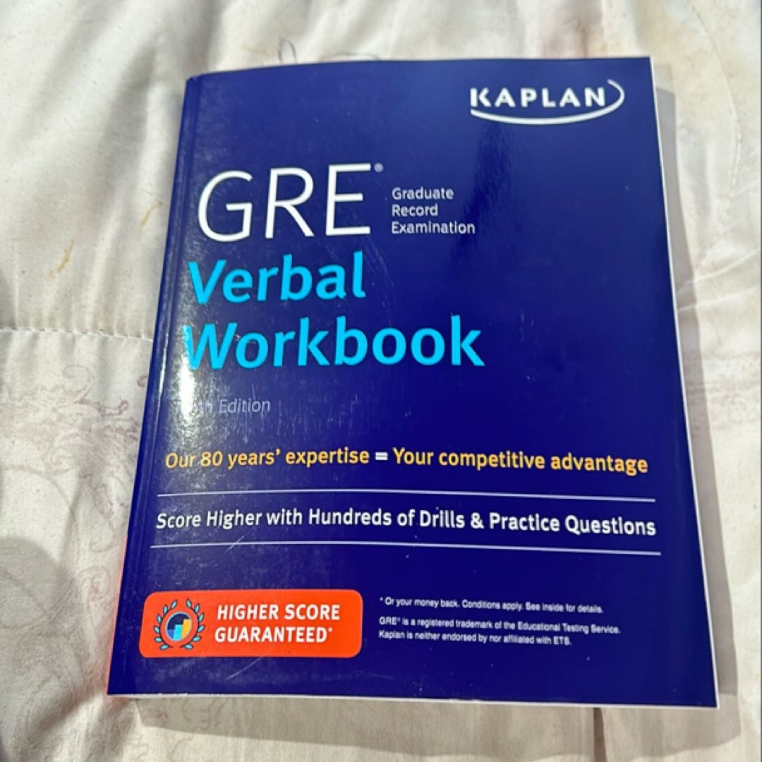 Gre Math Workbook by Kaplan Test Prep