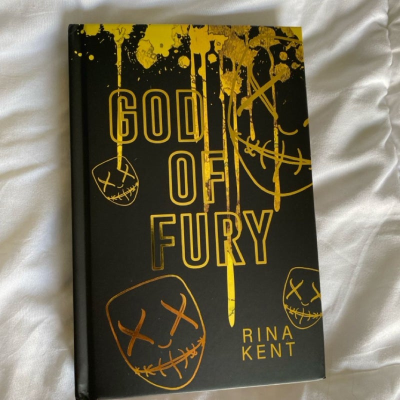 God of fury baddies book box special edition by Rina Kent, Hardcover | Pangobooks