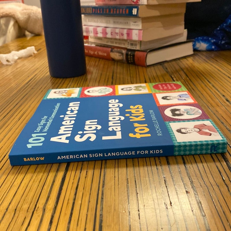 American Sign Language for Kids by Rochelle Barlow, Paperback | Pangobooks