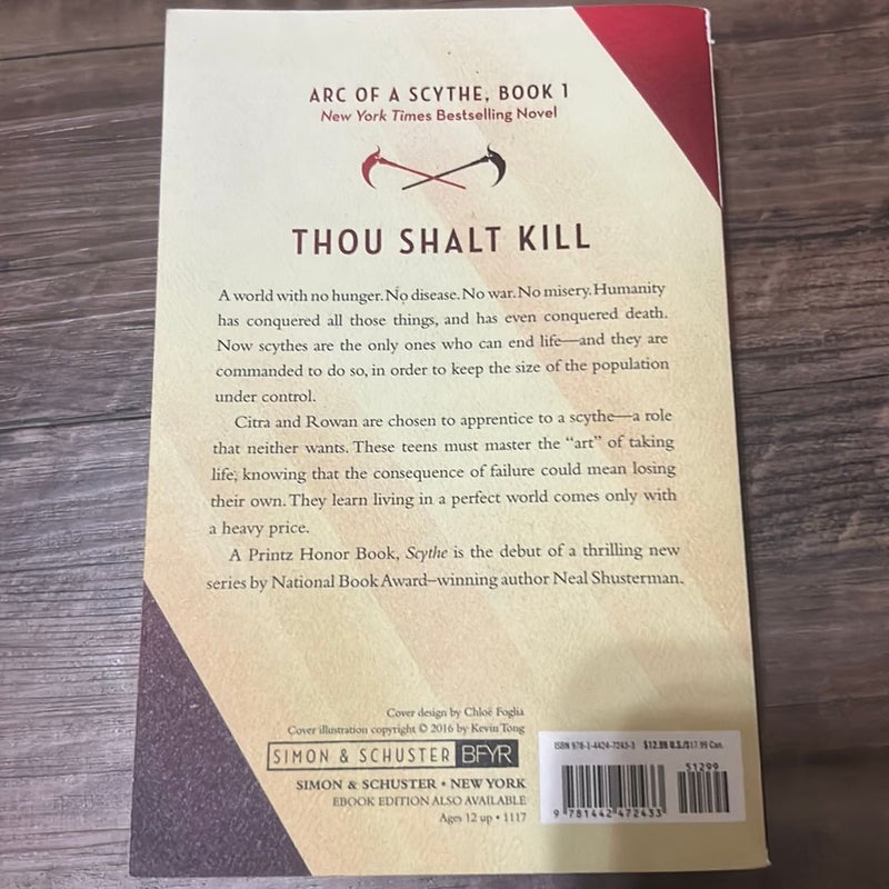 Scythe by Neal Shusterman, Paperback | Pangobooks