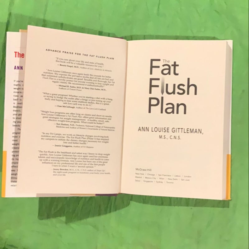 The Fat Flush Plan By Ann Louise Gittleman