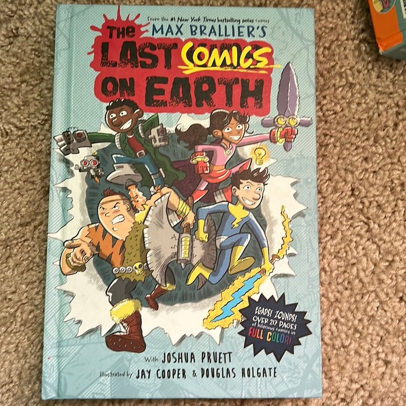 The Last Comics on Earth by Max Brallier, Hardcover | Pangobooks